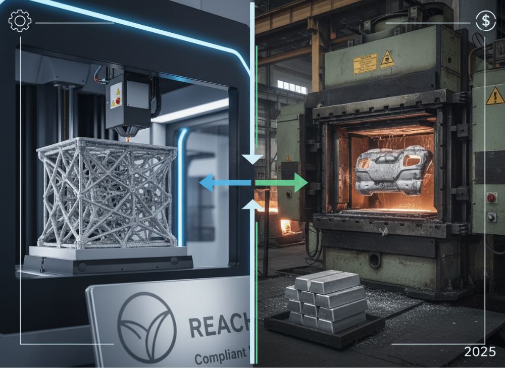 Aluminum 3D Printing vs Die Casting – Complete Buyer's Guide for 2025 ...